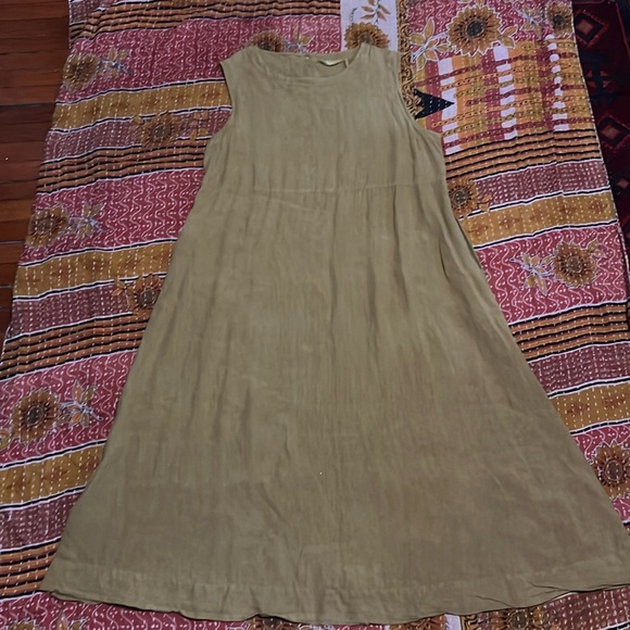 Toast | Dresses | Toast Scoop Neck Garment Dyed Linen Dress | Poshmark